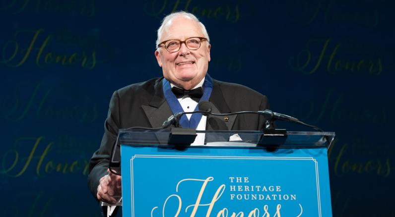 Heritage Foundation Founder Ed Feulner Receives Clare Boothe Luce ...