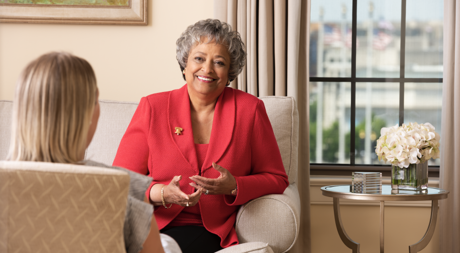 The Courage to Collaborate: Carly Fiorina Interviews Kay Coles James on ...