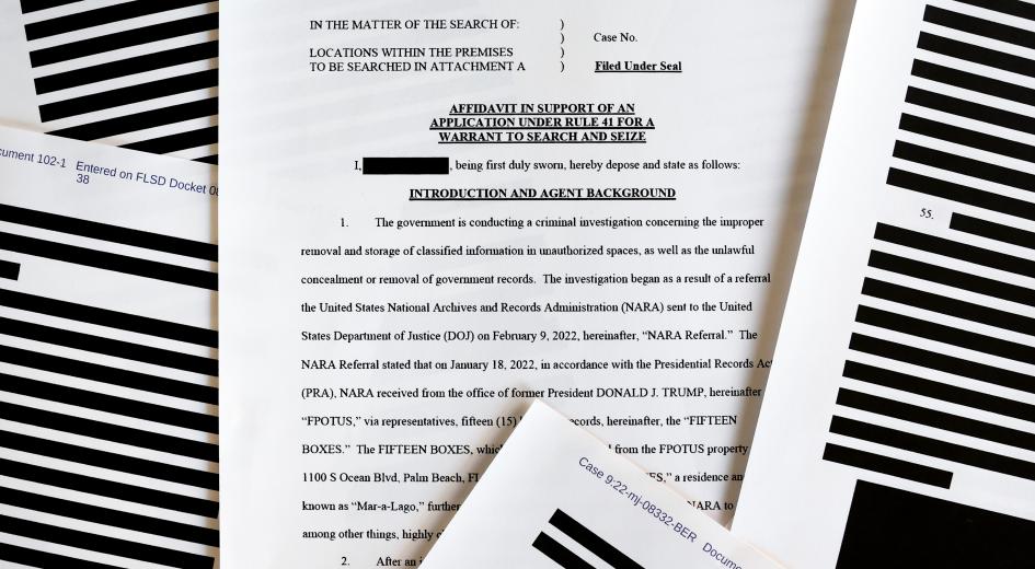 What Released Affidavit Reveals About FBI’s Mar-a-Lago Raid | The Heritage Foundation