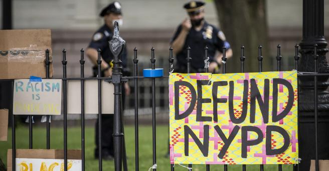 Calls to Defund Police Clash With Push to Have Officers Enforce COVID ...