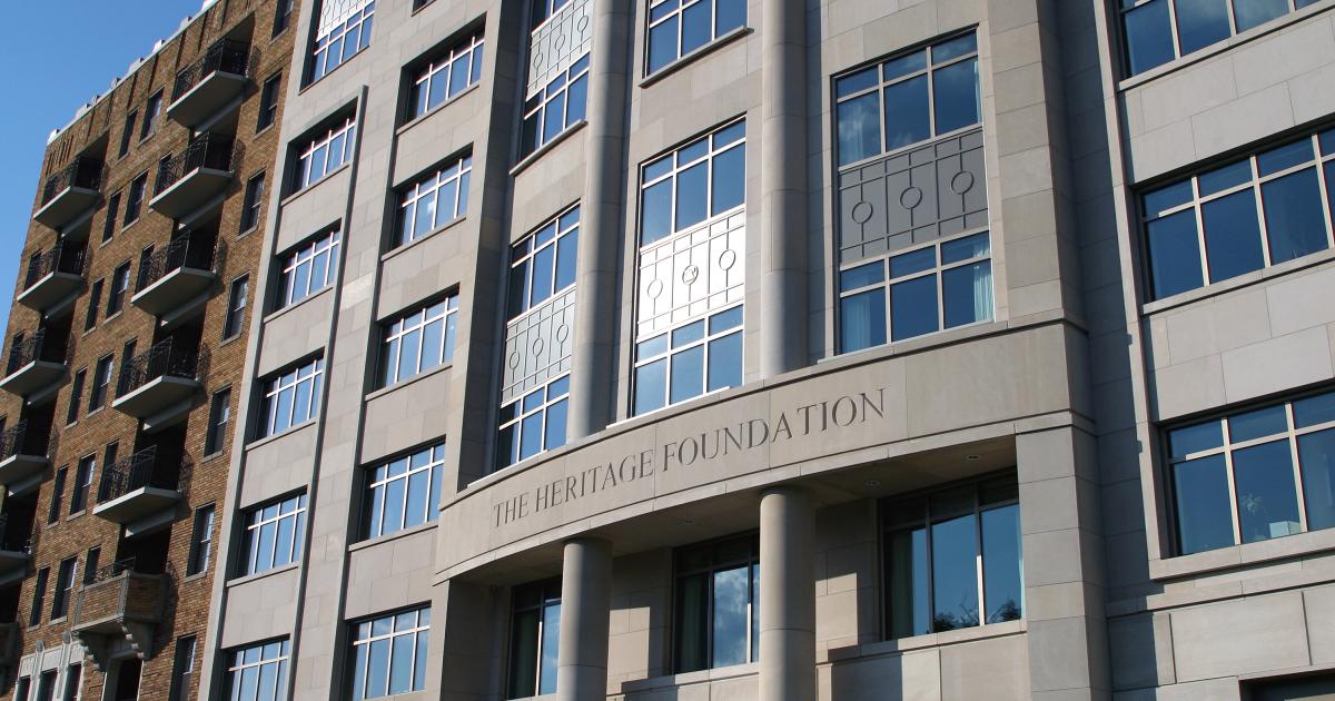 Statement From the Chairman of Heritage’s Board of Trustees | The ...